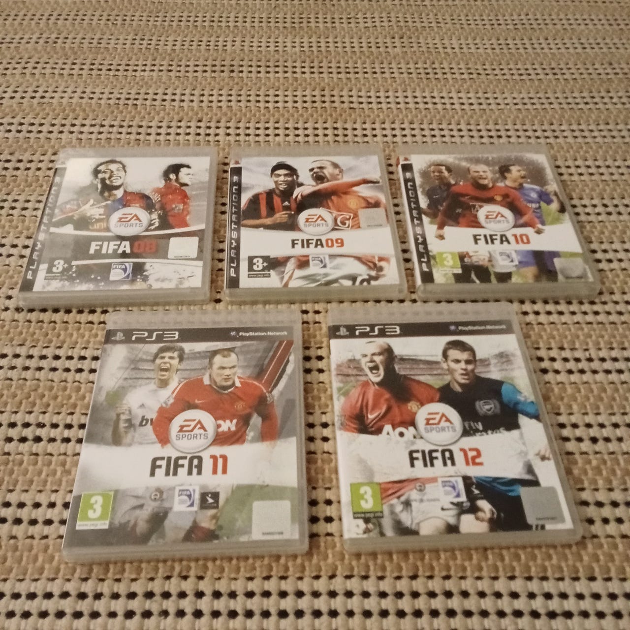 FIFA 08,09,10,11,12 PS3 pelit | Tori