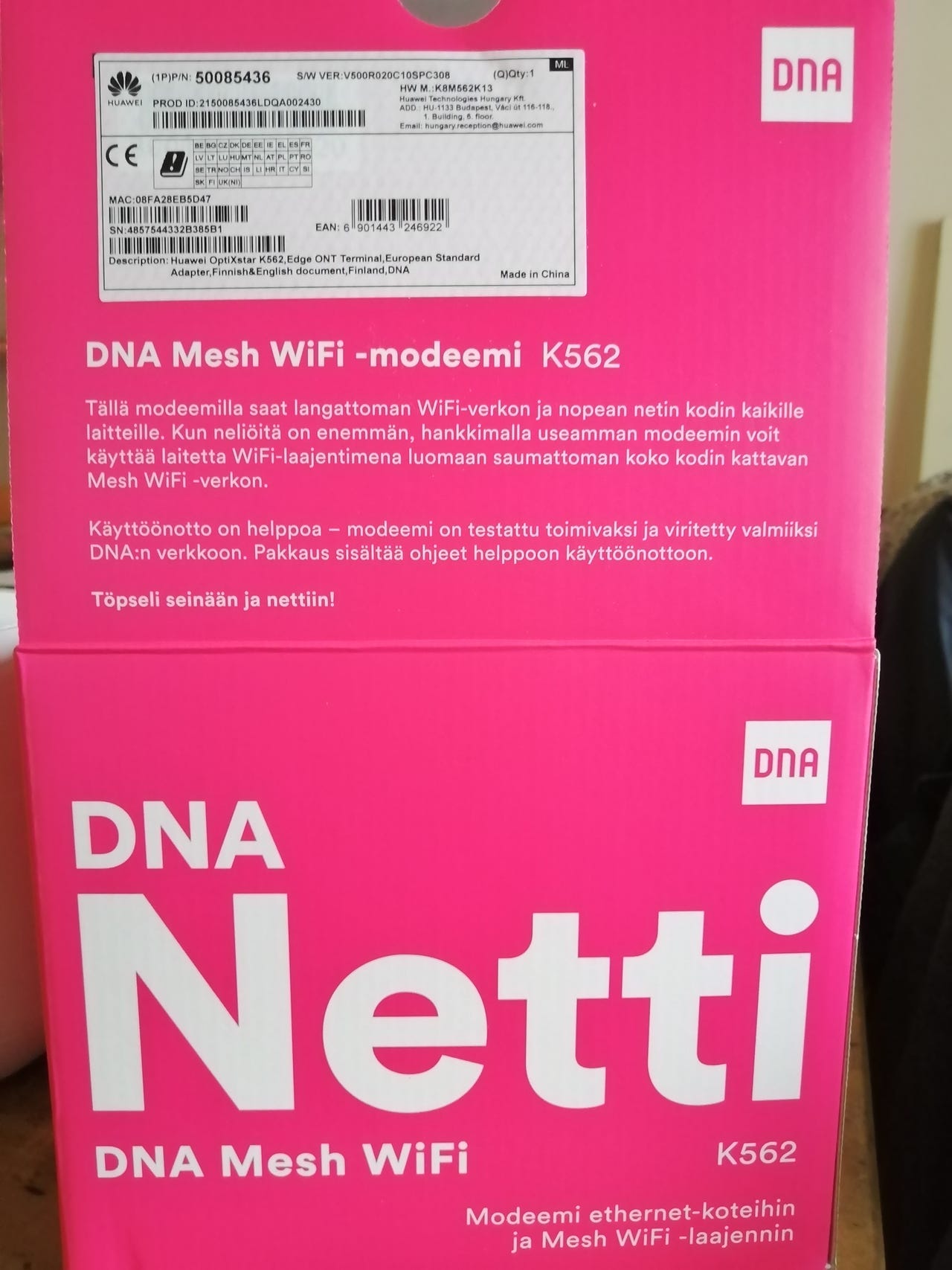 Huawei DNA Mesh WiFi -modeemi K562 | Tori