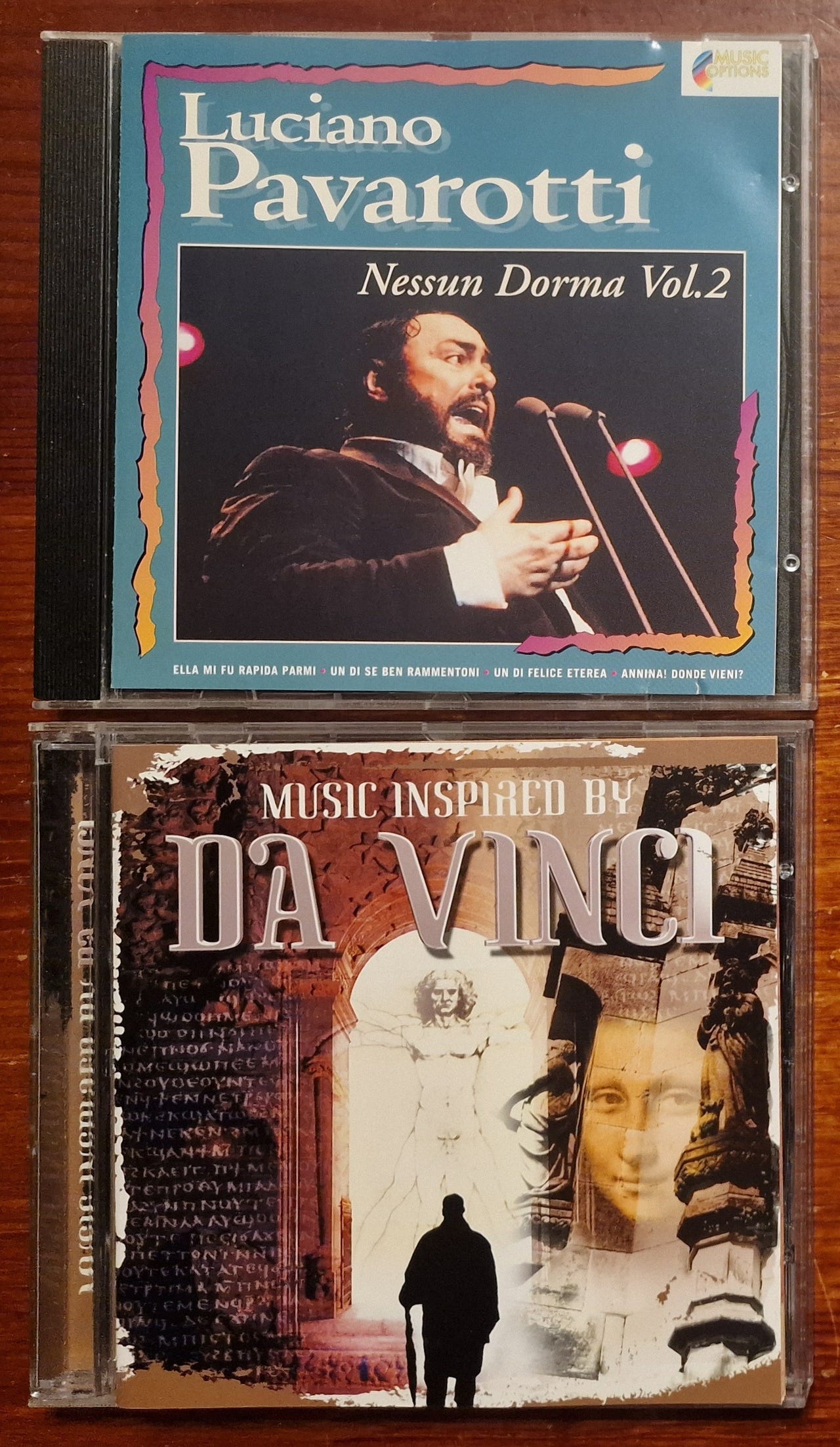 Pavarotti & Music inspired by Da Vinci cd:eet | Tori