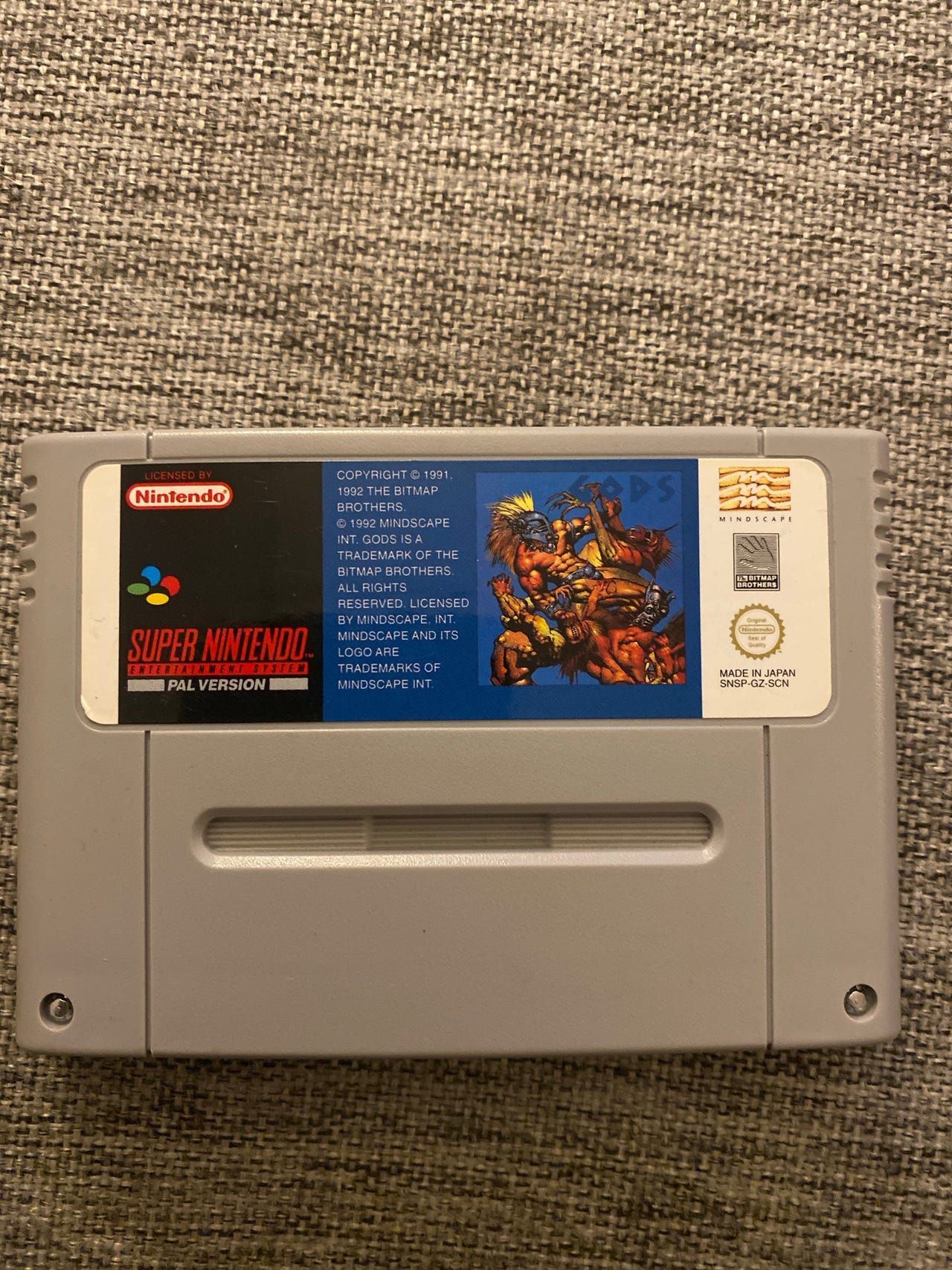 Super Nintendo GODS- peli | Tori