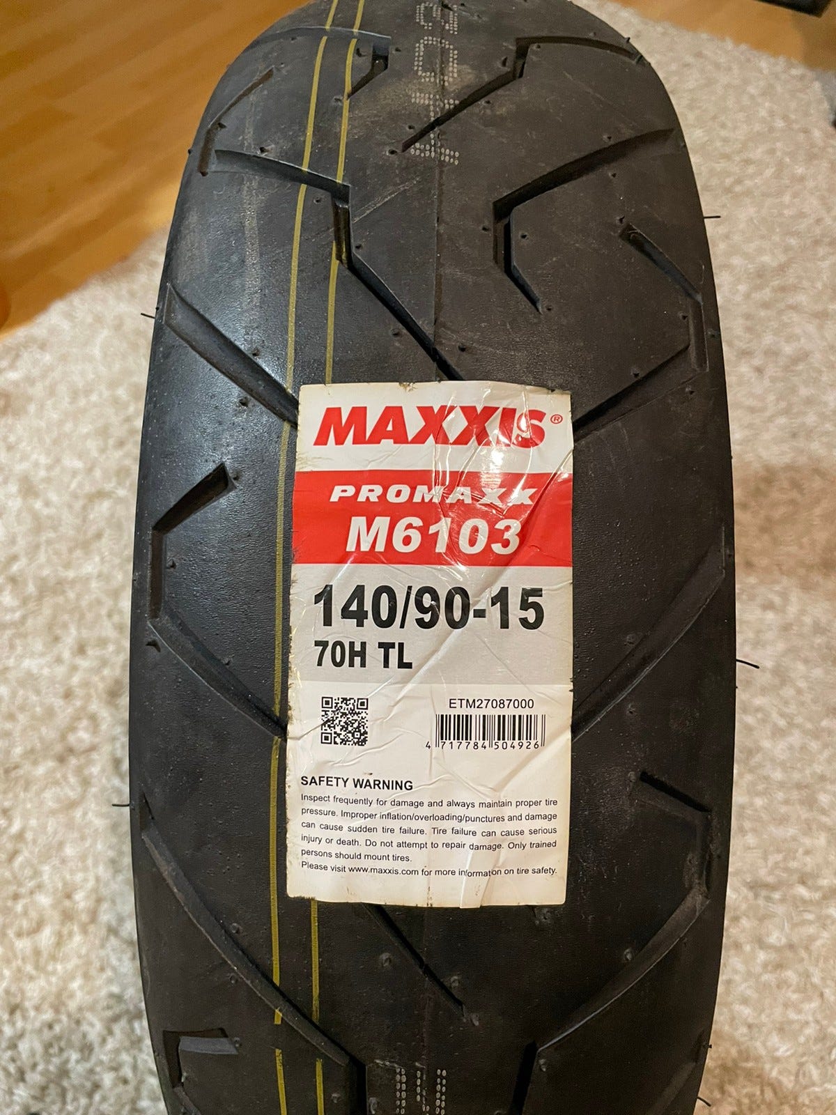 Maxxis promax, 140/90-15 mp rengas | Tori