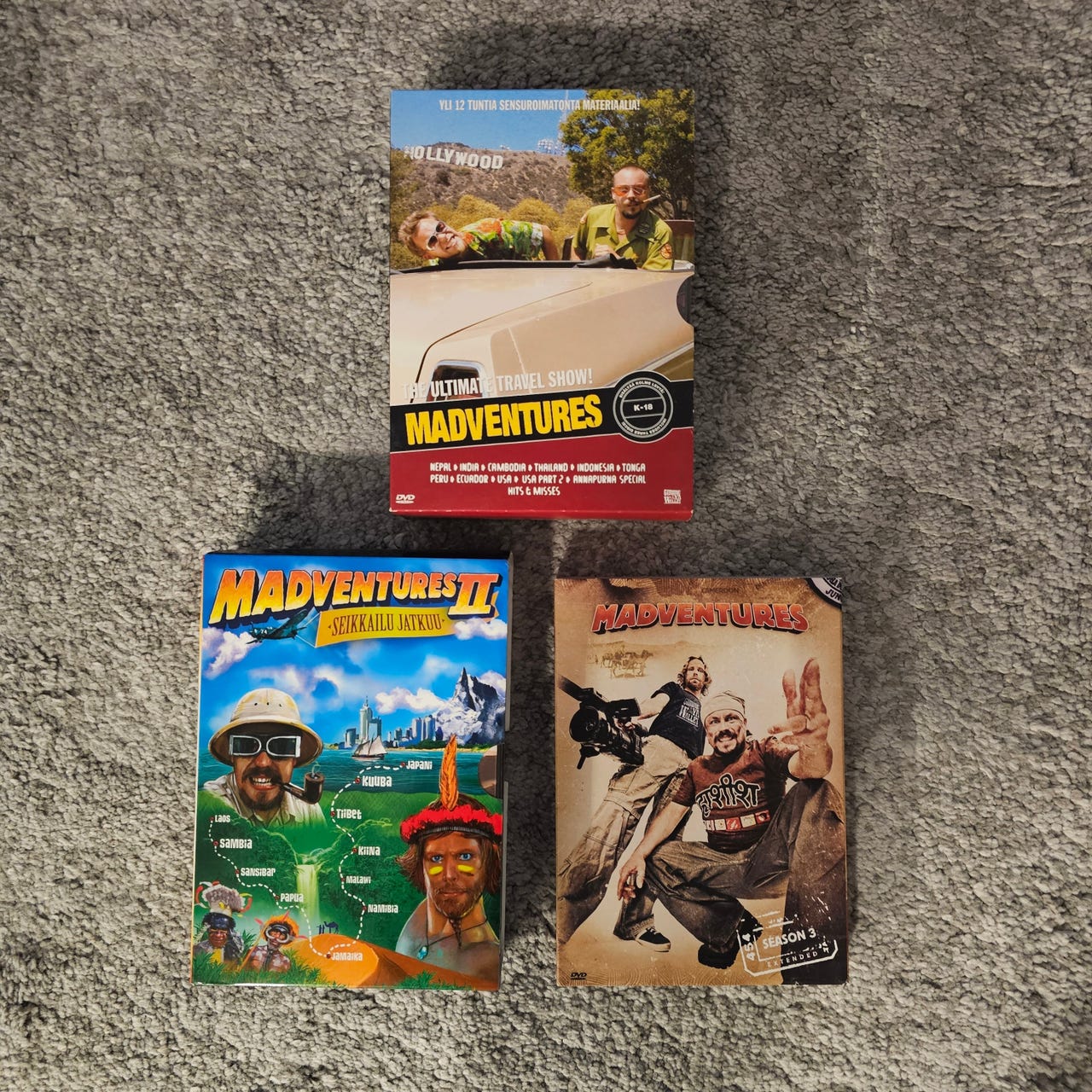 Madventures DVD kaikki kaudet FULL SET | Tori