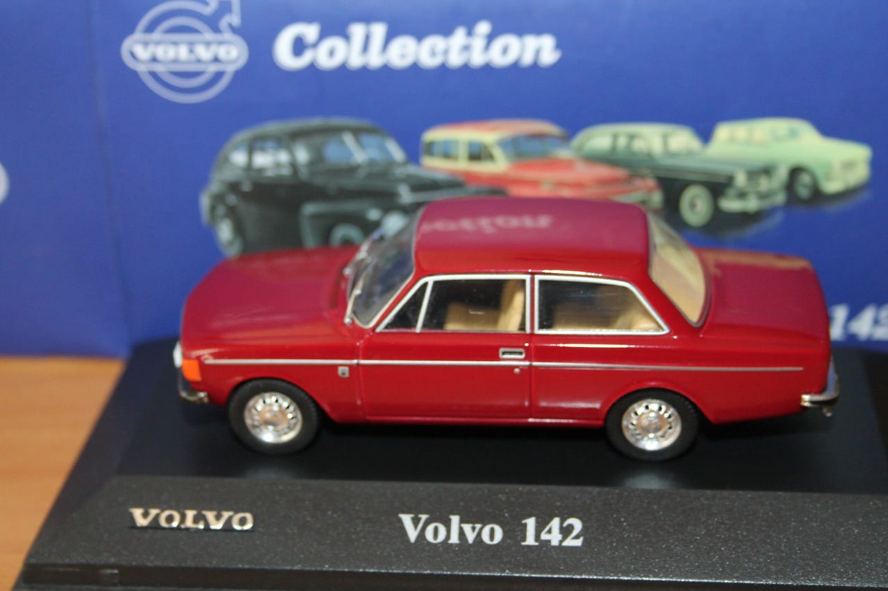 1973 Volvo 142 pienoismalli 1/43 paketissa metallinen 1:43 auto ...