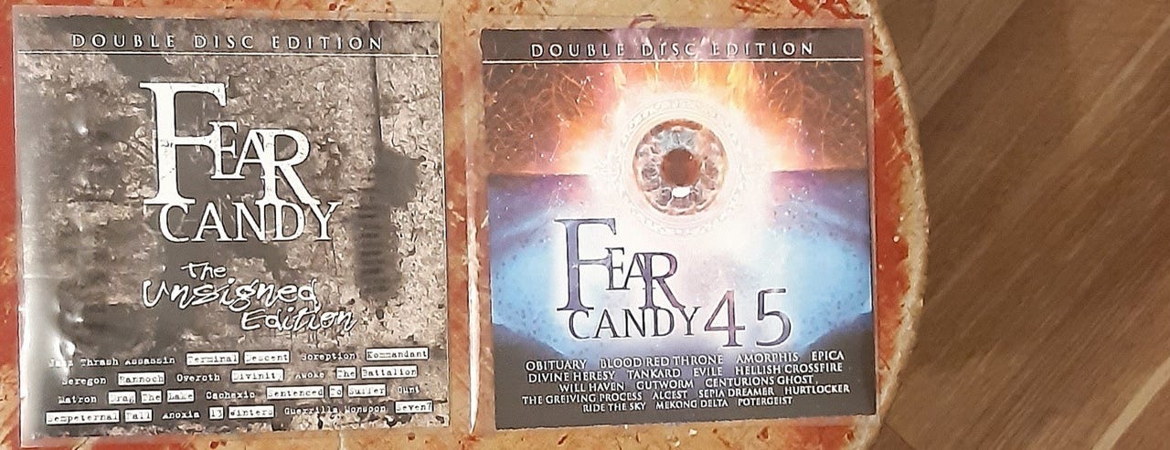 V/A: Fear Candy 45A + 45B The Unsigned Edition kokoelma-2CD | Tori