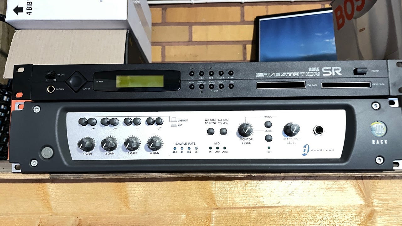 Korg Wavestation SR + Digidesign 002 Rack | Tori