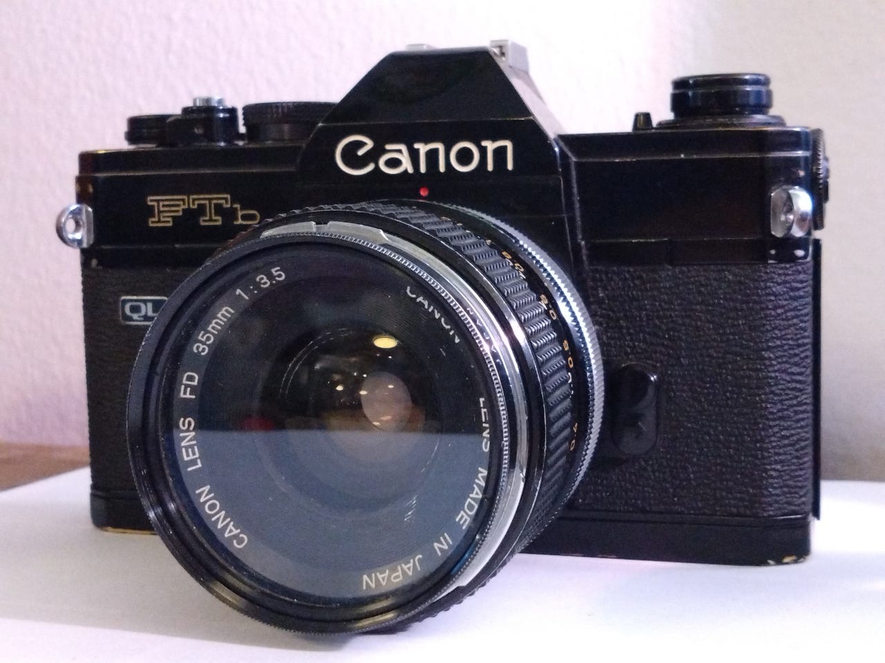 Canon FTb QL ja FD 35mm F3.5 | Tori