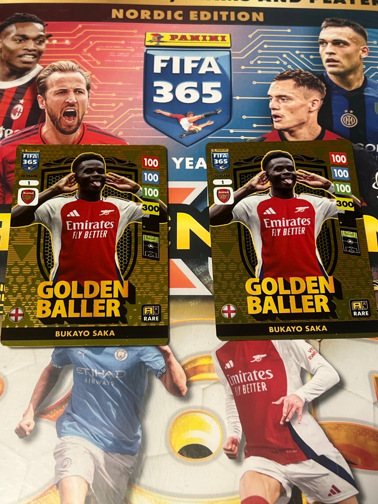 Adrenalyn XL (2025) Golden Baller kortit | Tori