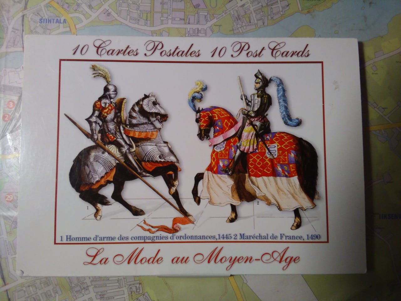 La Mode au Moyen-Age - 10 cartes postales - 10 post cards | Tori