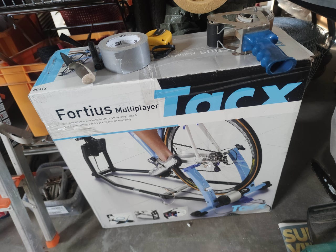 Tacx fortius multiplayer polkupyörä harjoitusvastus | Tori