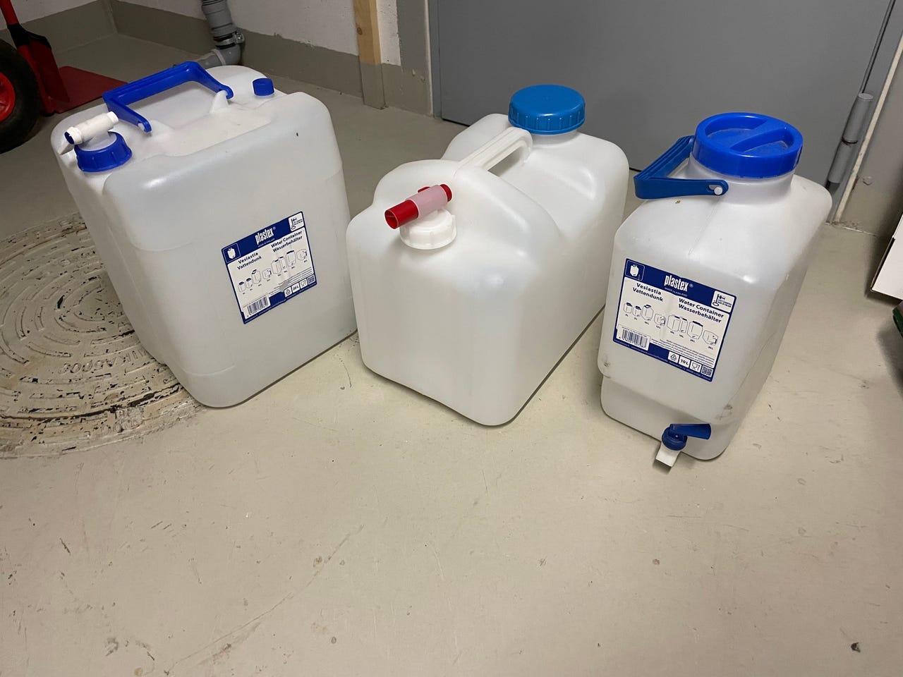 Vesikanisteri 3x (20l, 20l, 10l) | Tori