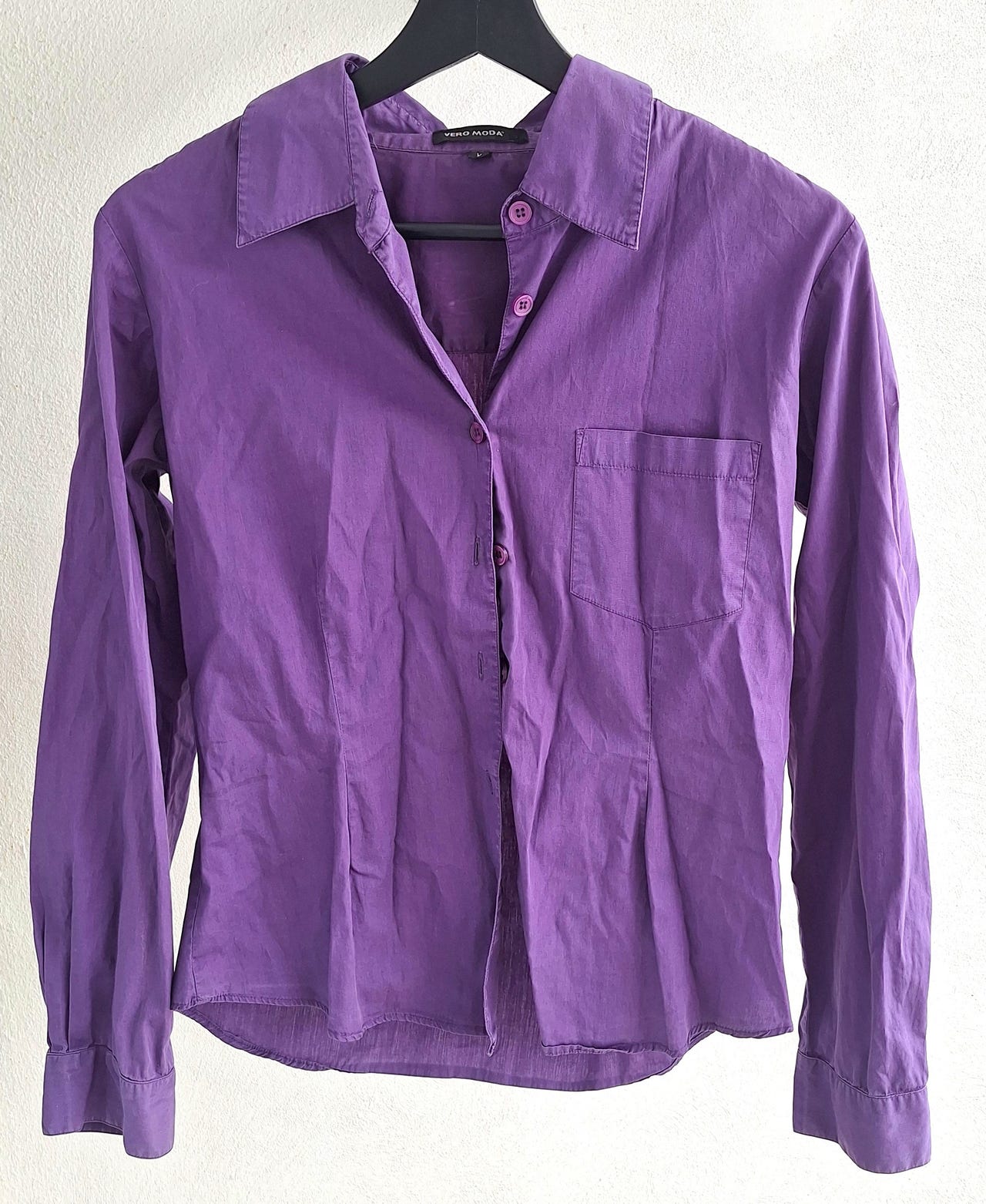 Violetti kauluspaita / paitapusero | Tori