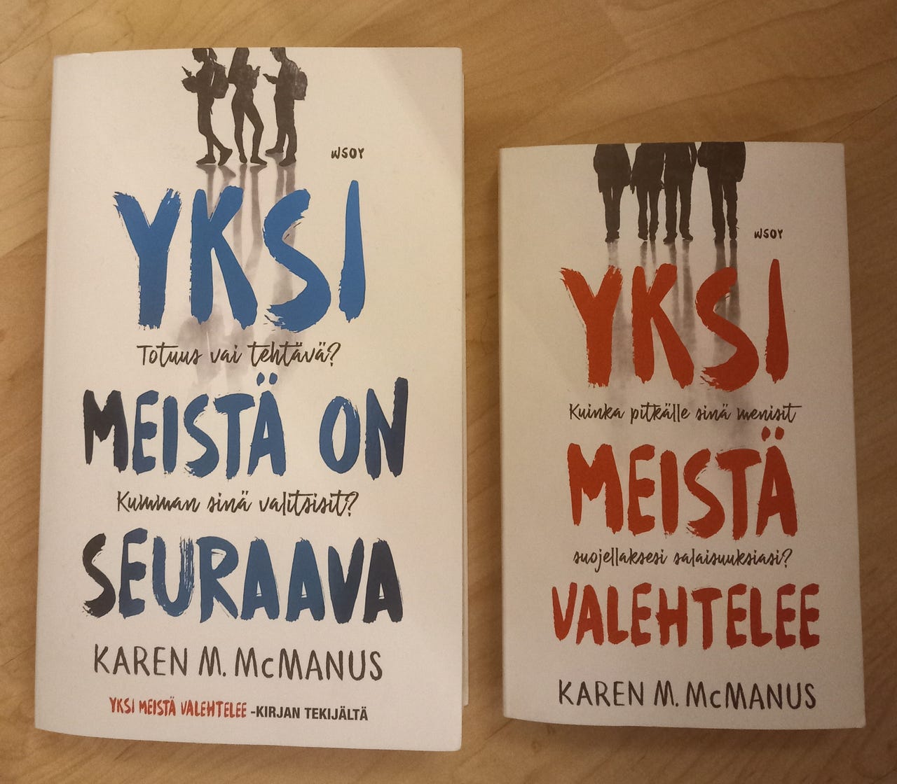 Yksi meistä valehtelee -kirjoja | Tori