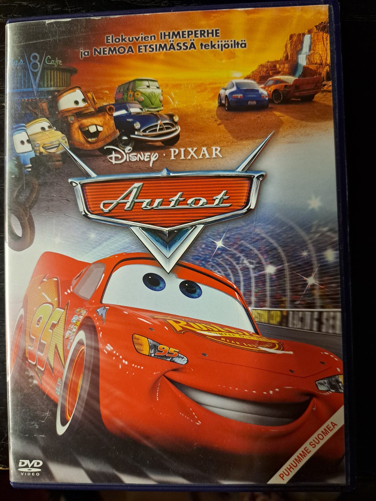 Disney Pixar Autot -DVD | Tori