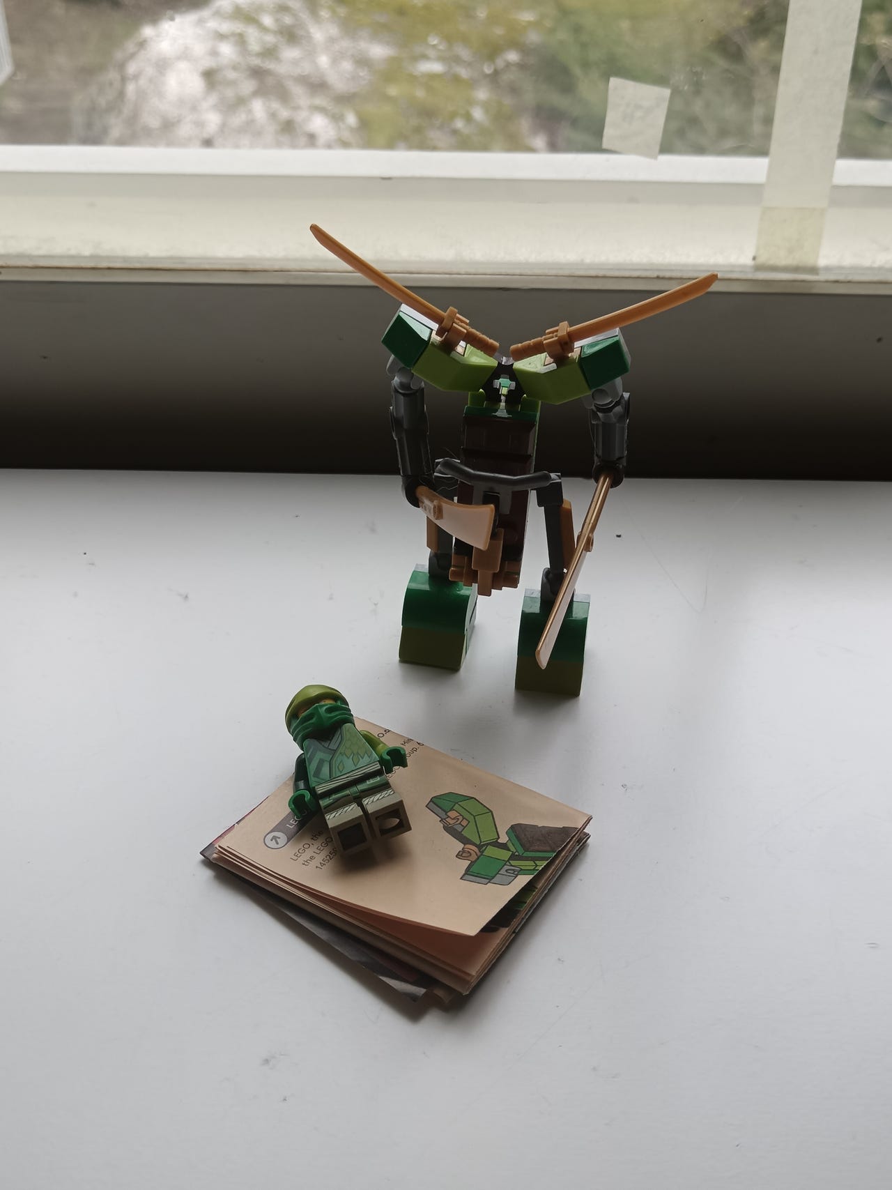 2x pieni Lego ninjago, city | Tori