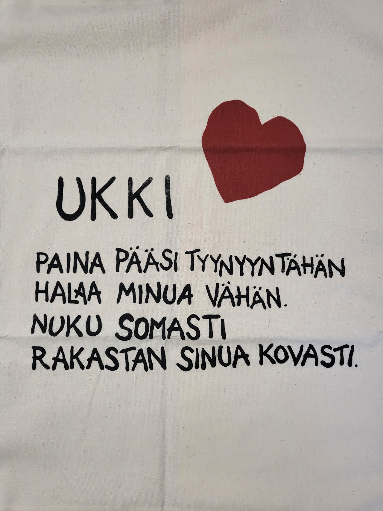 Ukki tyynyliina uusi | Tori