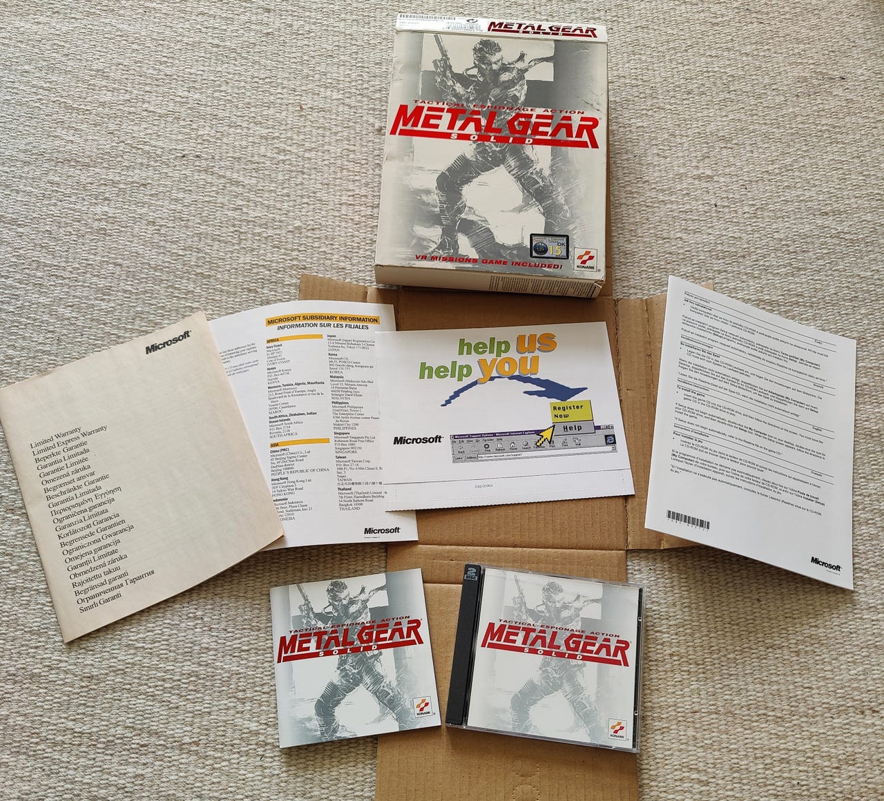 Metal Gear Solid (PC, 2000) [CIB] | Tori