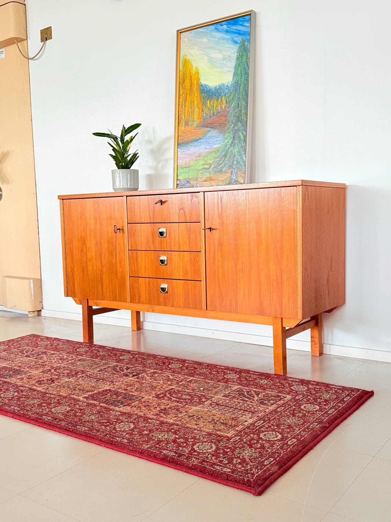 Vintage-senkki | teak | 1960-luku | Tori