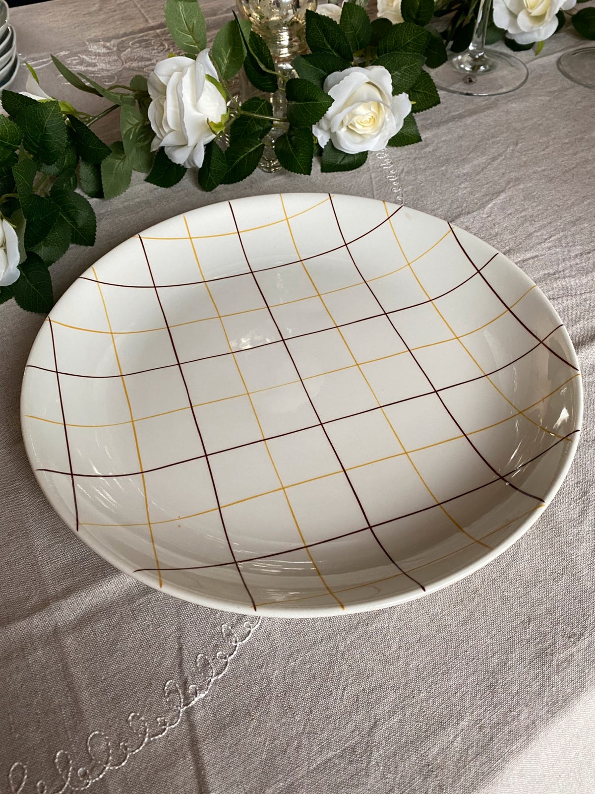 Arabia Verkko pyöreä tarjoilulautanen (halk.32cm) | Tori
