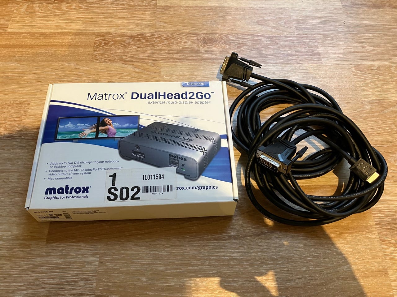 Matrox DualHead2Go Digital ME tupla-näytönohjain | Tori
