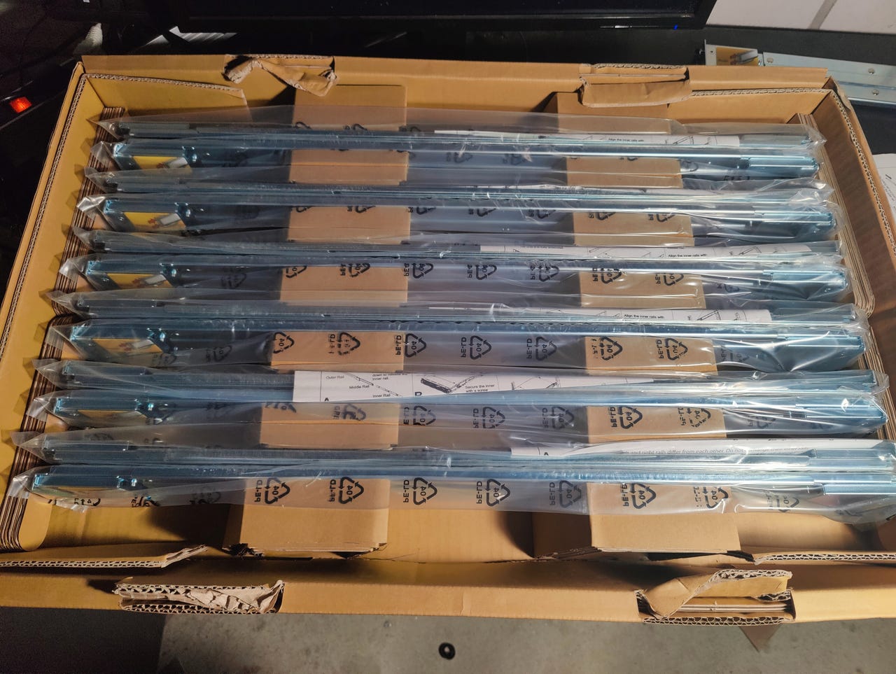 SuperMicro 2U/3U Server/palvelin Rack/Räkki Mounting Rail/kiskot Kit | Tori