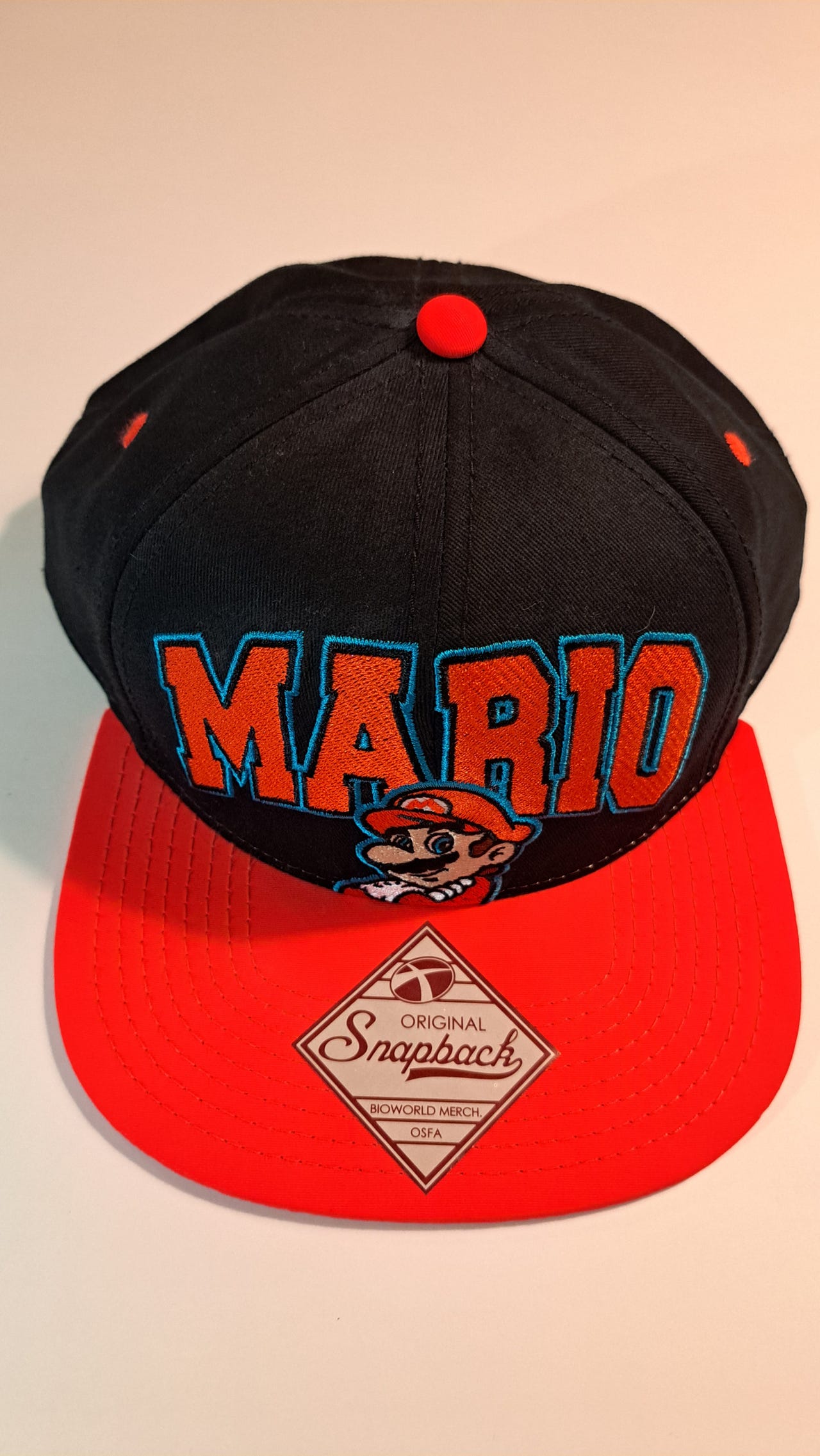 Super Mario Snapback lippalakki | Tori