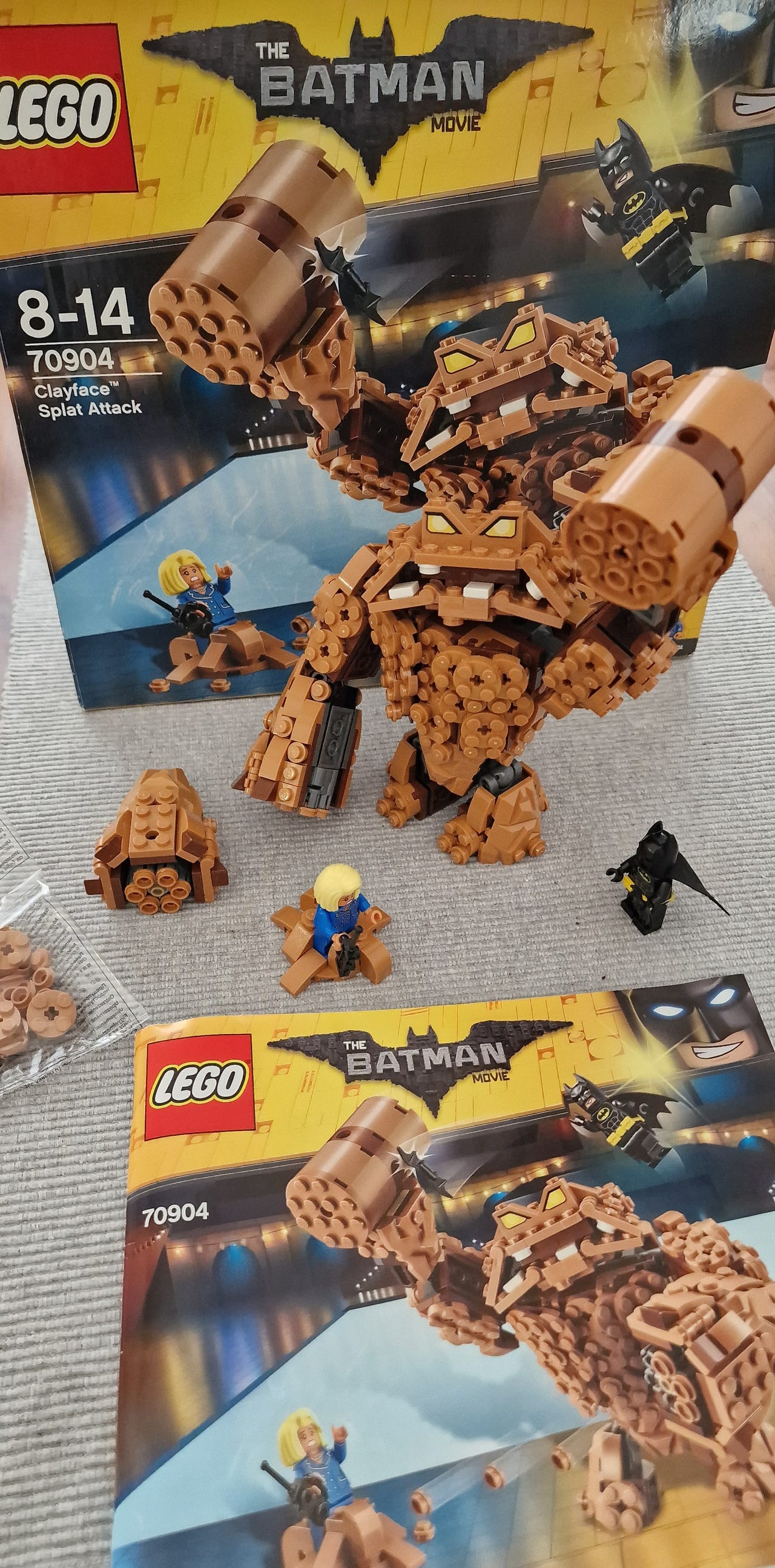 M: Lego batman 70904 Clayface splat attack | Tori