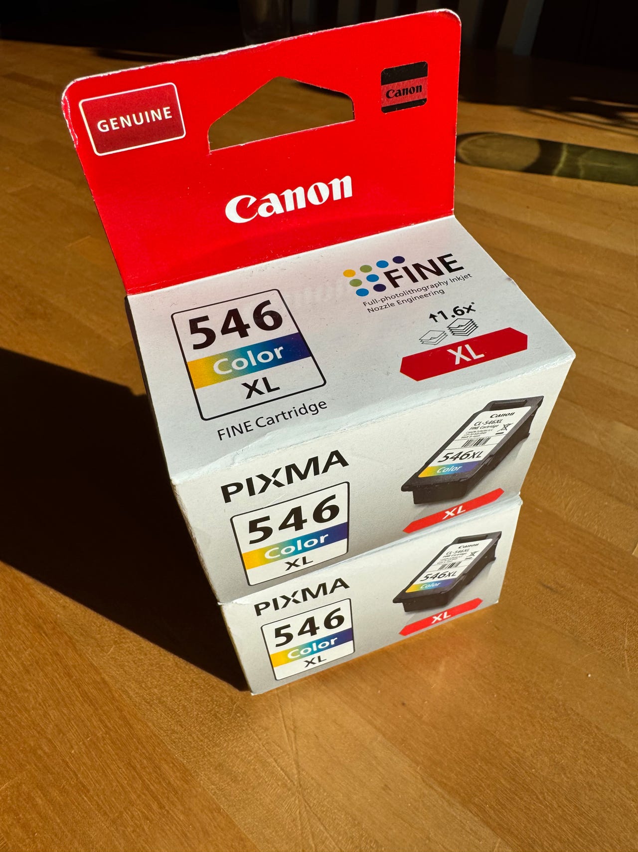 Canon 546 Color XL mustepatruunat 2 kpl | Tori