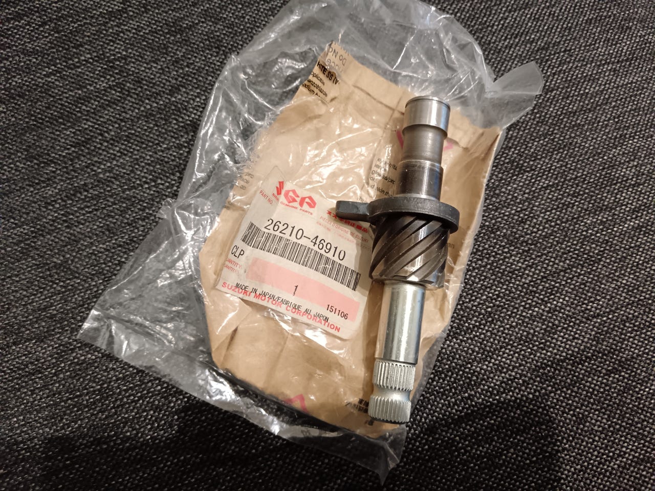 Suzuki PV 81-93 Käynnistyspolkimen akseli SGP | Tori