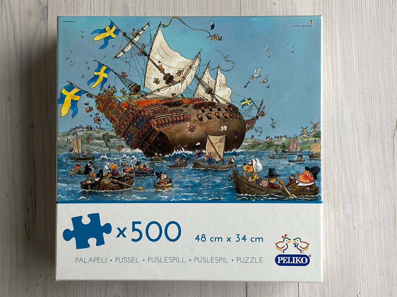 Palapeli Vasa-laiva Mauri Kunnas | Tori