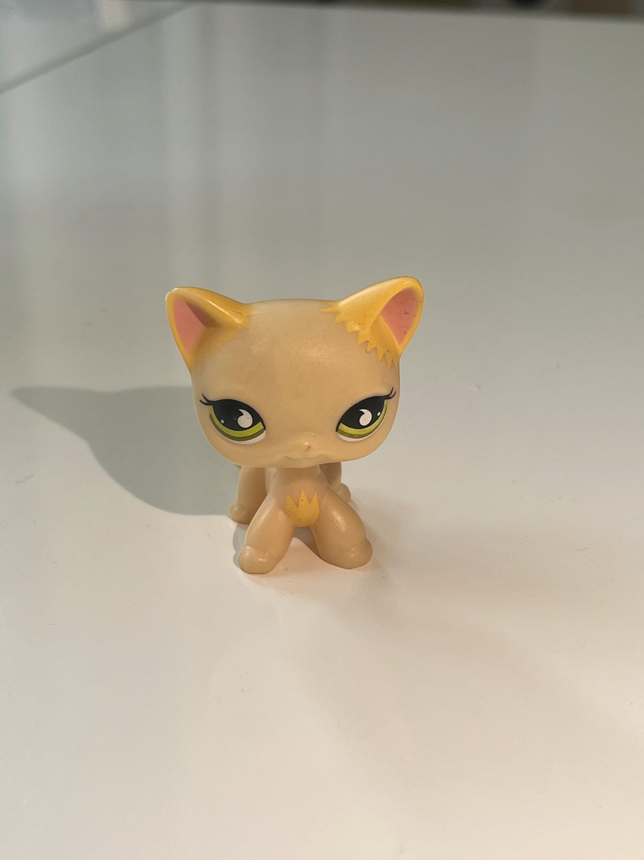 Lps keltainen seisova kissa | Tori