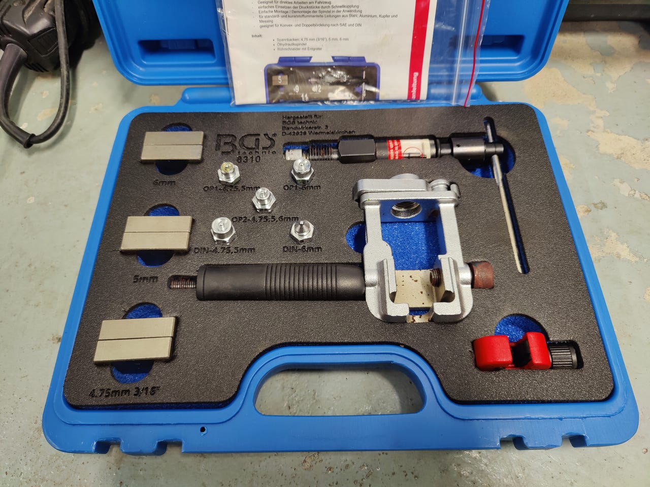 BGS Tools jarruputkityökalusarja, Hydraulinen | Tori