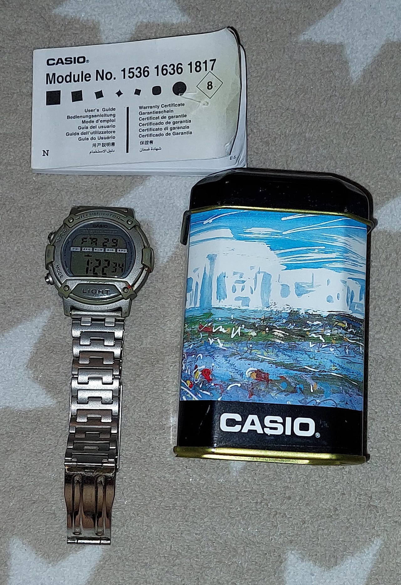 V. 1999 Casio 1817 W-92H | Tori