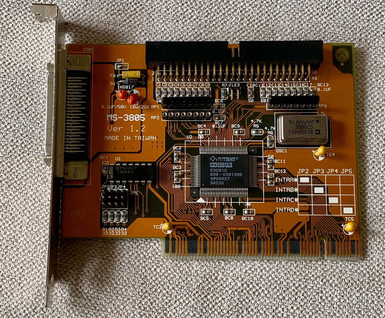 MS-3805 PCI NCR SCSI kortti REV. 1.2 | Tori