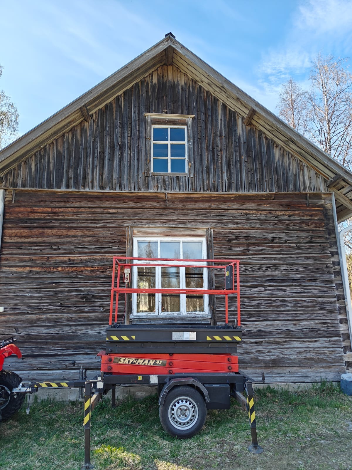 Vuokrataan Skyman 45 henkilönostin | Tori