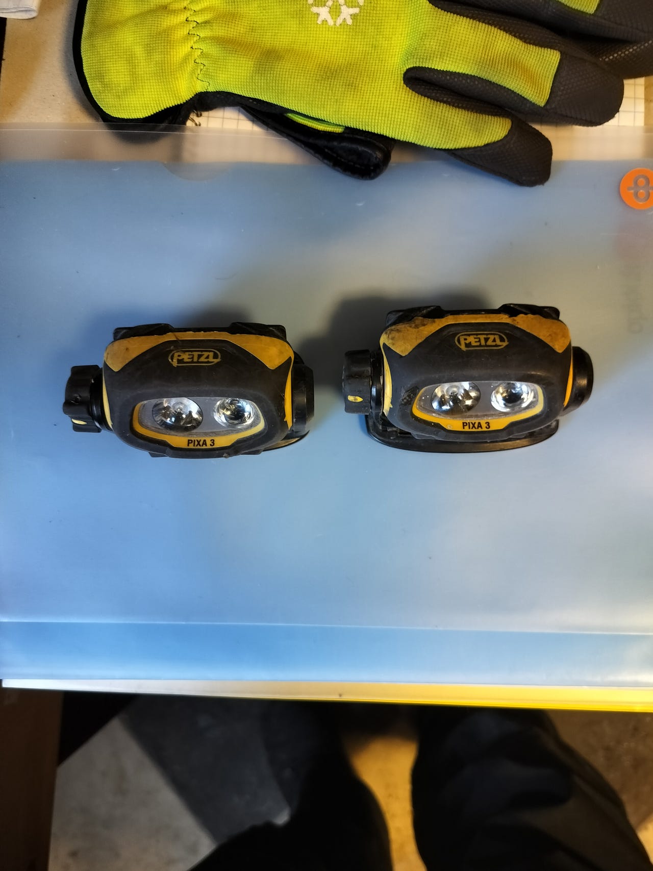 Petzl kypärä ledivalot 2kpl. | Tori