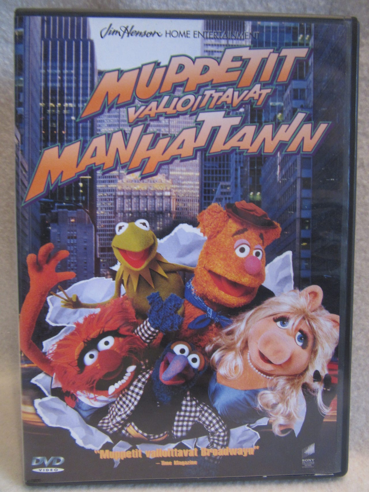 Muppetit valloittavat Manhattanin dvd | Tori