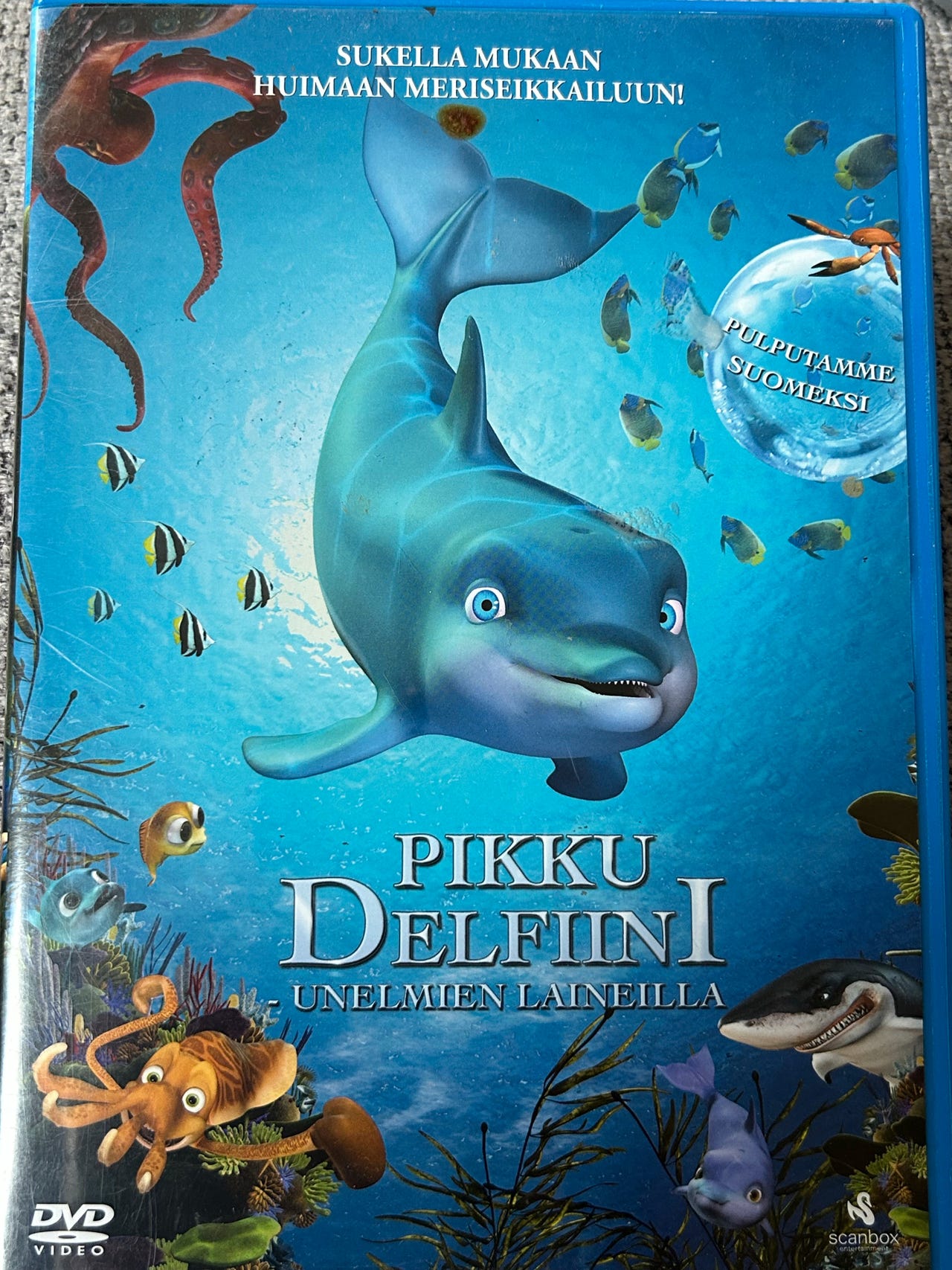 Pikku delfiini unelmien laineilla, dvd | Tori