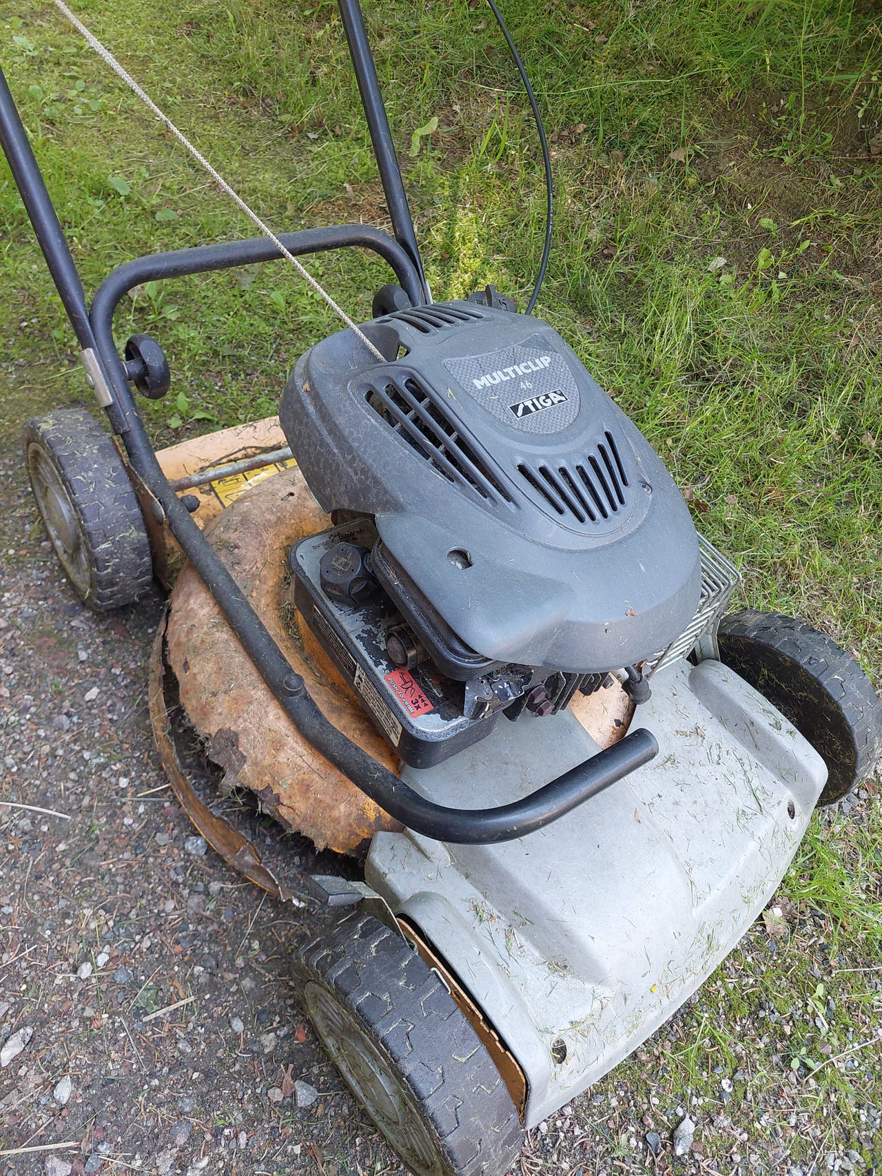 O: Varaosiksi Stiga Multiclip 46 | Tori