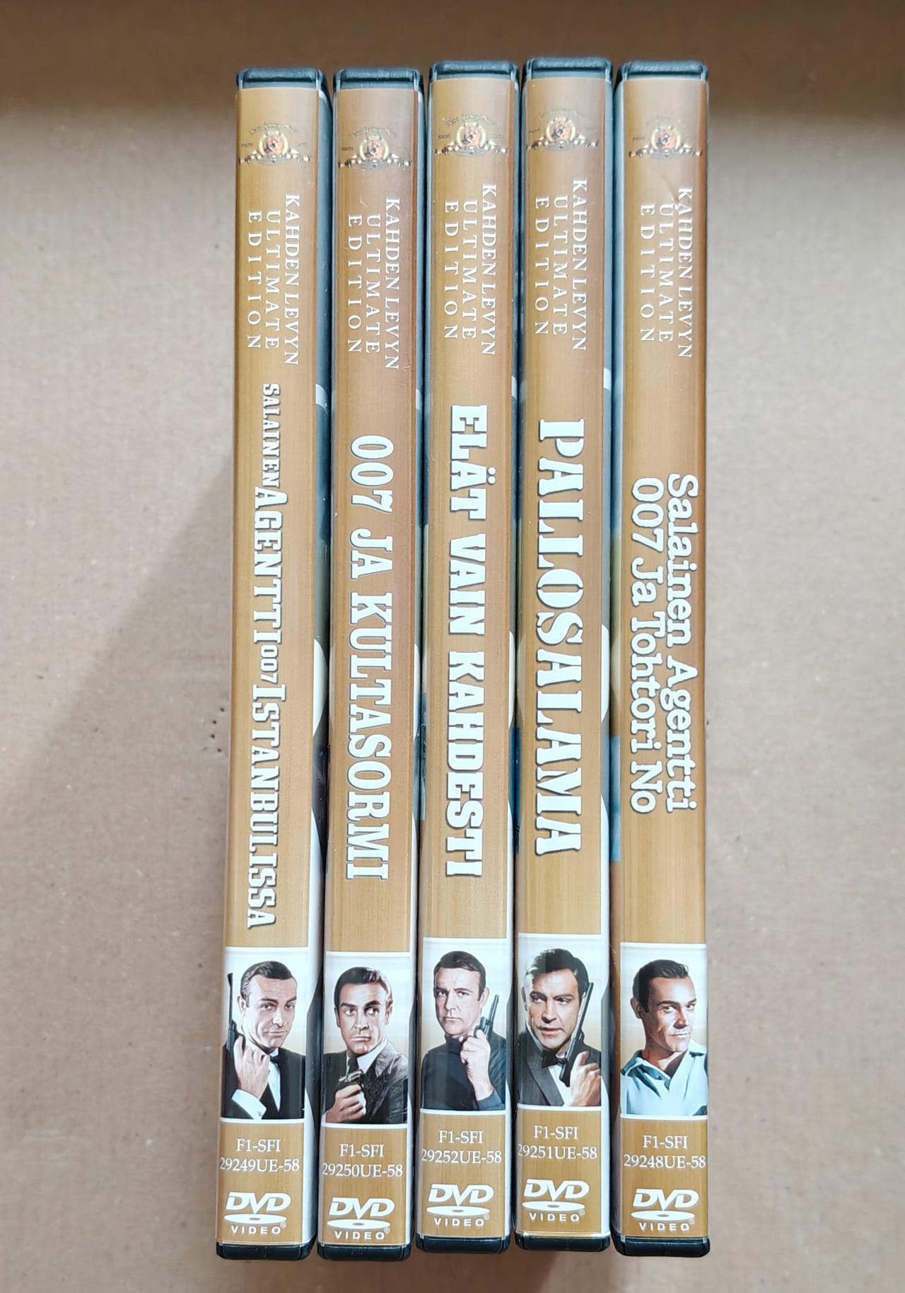 007 James Bond Sean Connery DVD | Tori