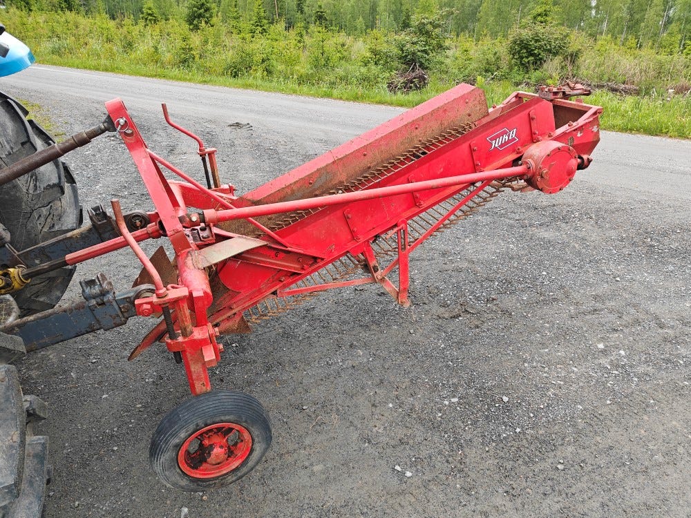 Perunannostokone Juko mattokone, katso video! | Tori