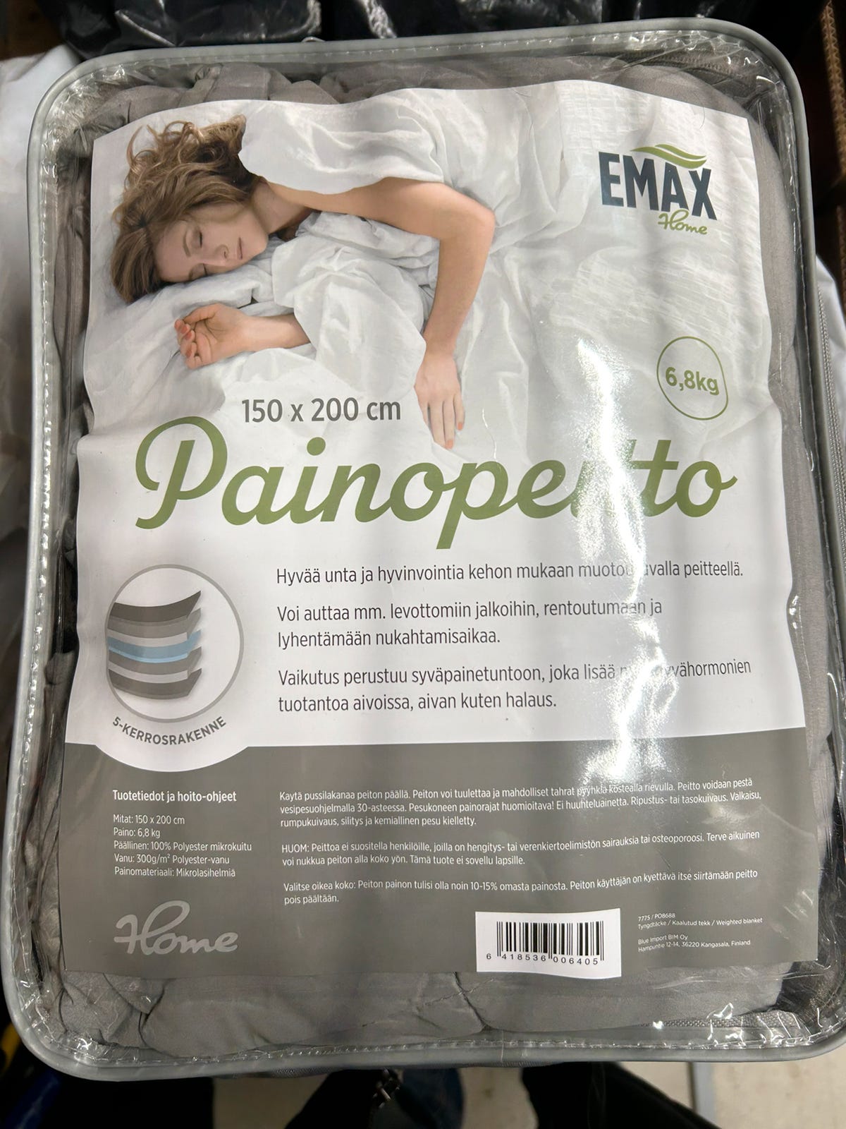 Painopeitto 6.8kg kuin uusi | Tori