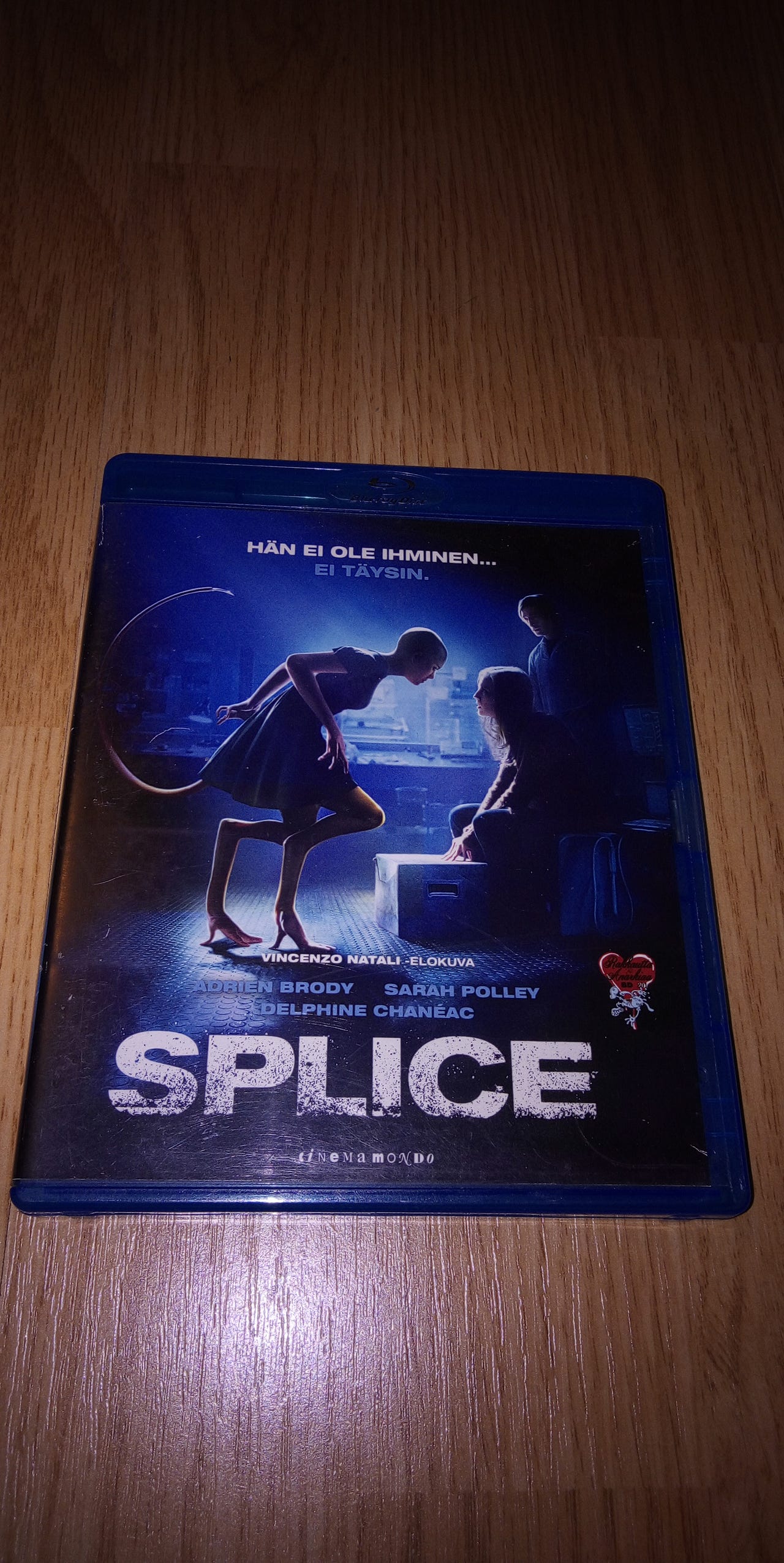 Splice (Vuokrapoisto) (Suomijulkaisu) BLU-RAY | Tori