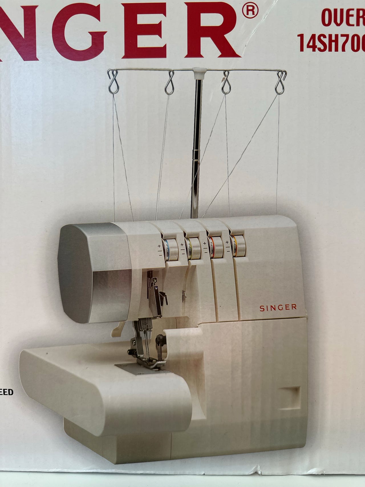 Singer 14SH654 -saumuri (lähes uusi) | Tori