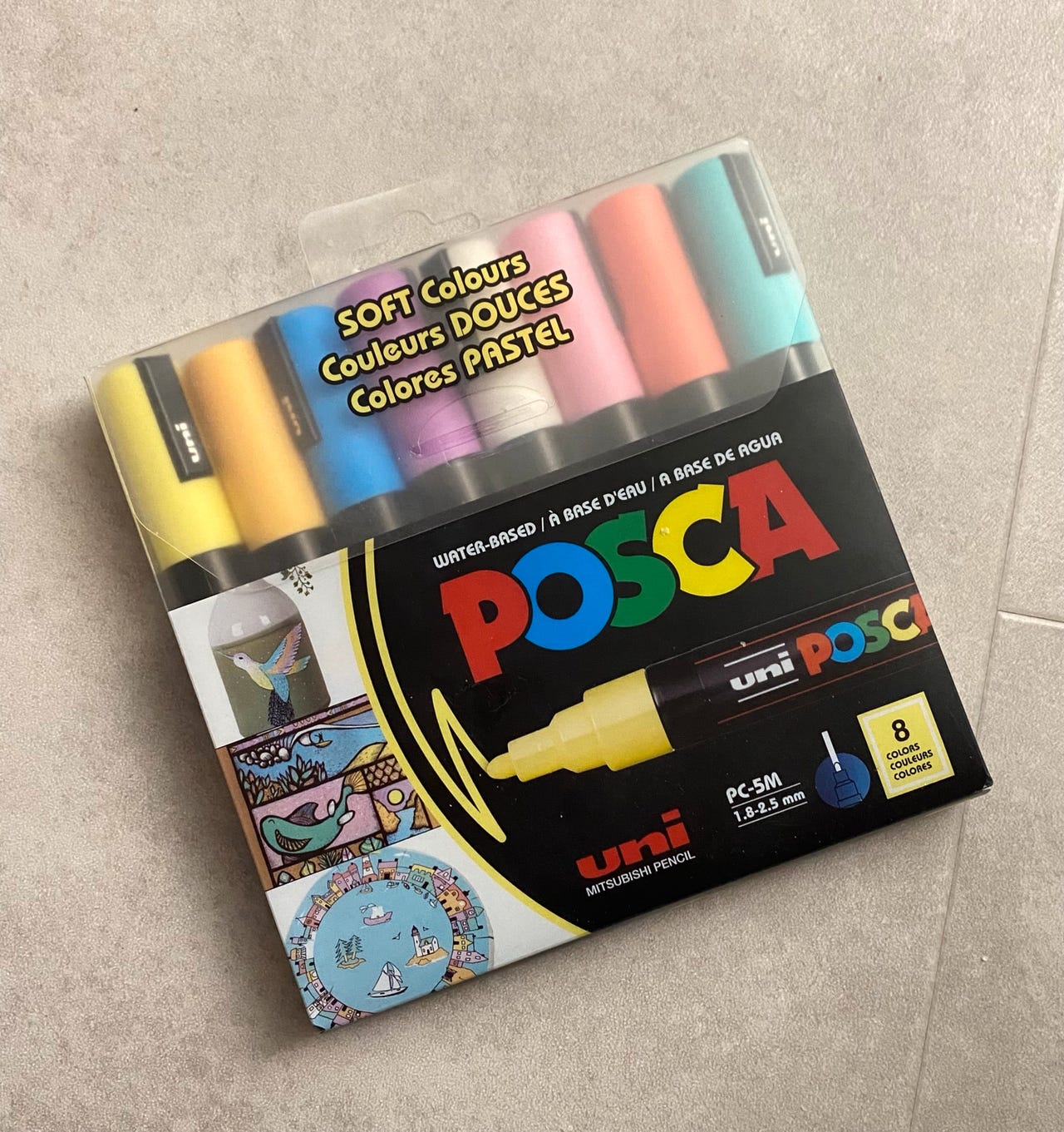 Posca PC-5M tussit | Tori