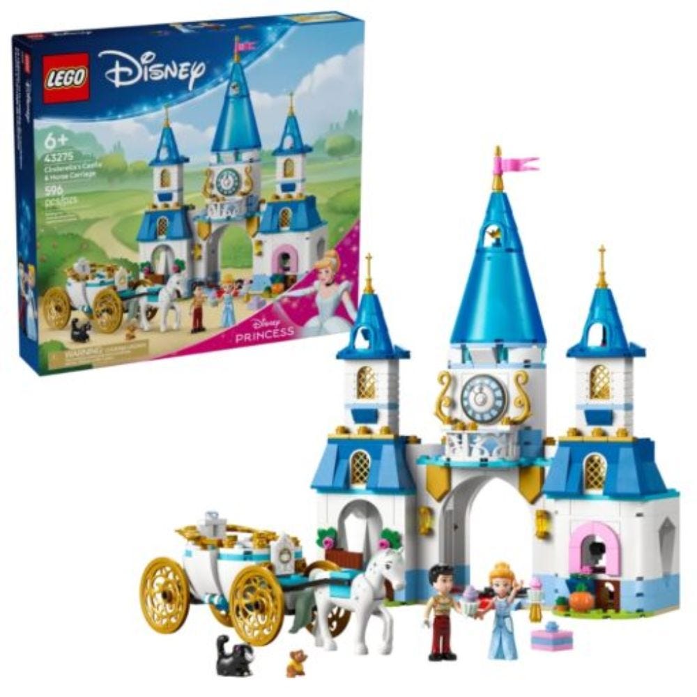 LEGO Disney 43275 Tuhkimon linna ja hevosvaunut 89,95 € | Tori