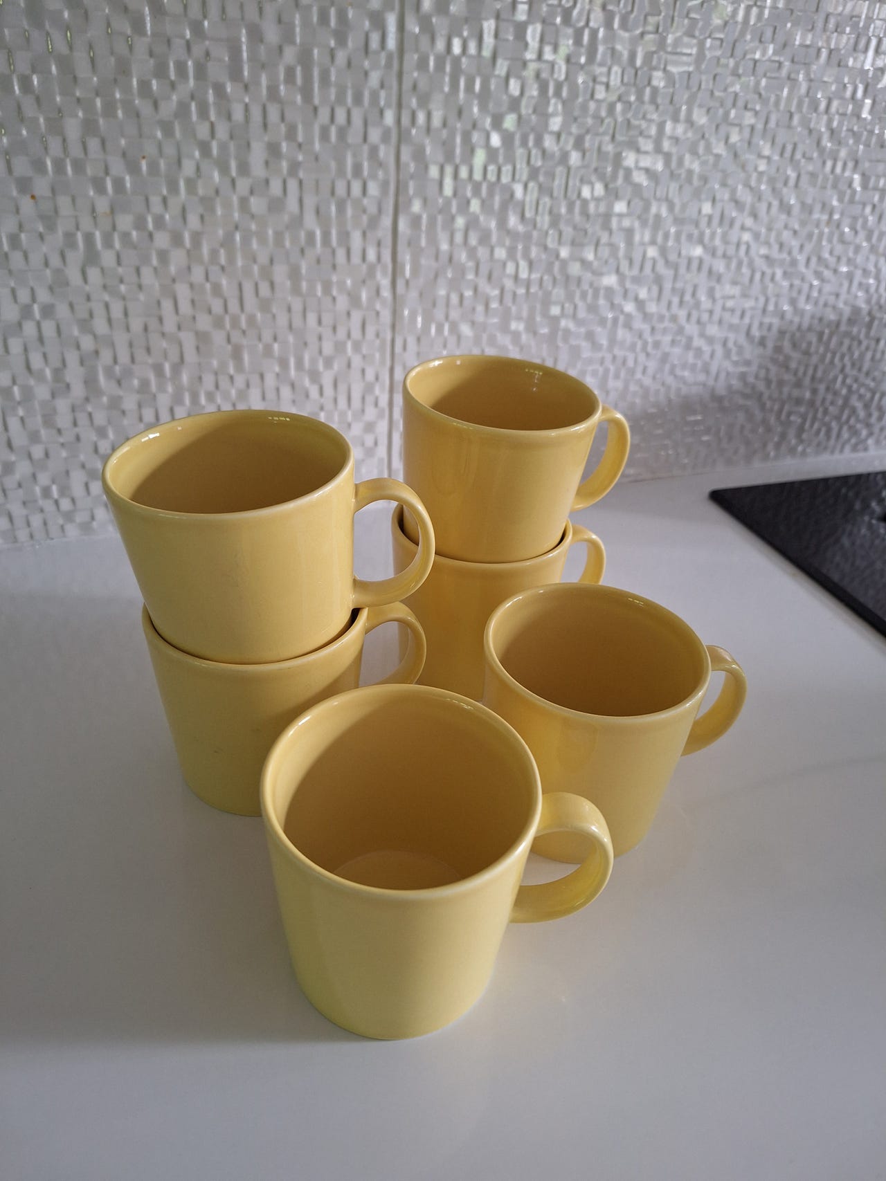 Arabia Teema mukit 0,3 l keltainen | Tori