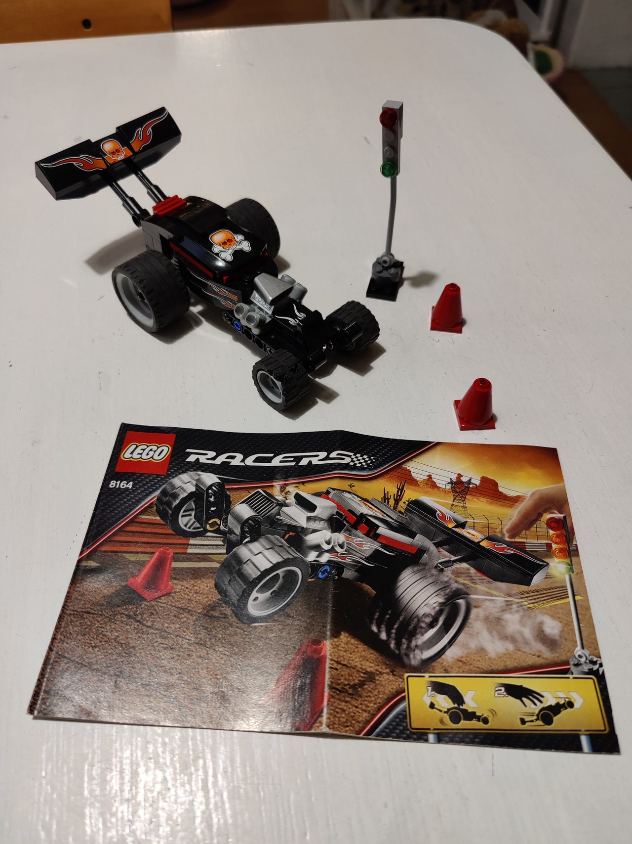 Lego Racers 8164 Extreme Wheelie ja Lego Technic 8235 Front End Loader ...