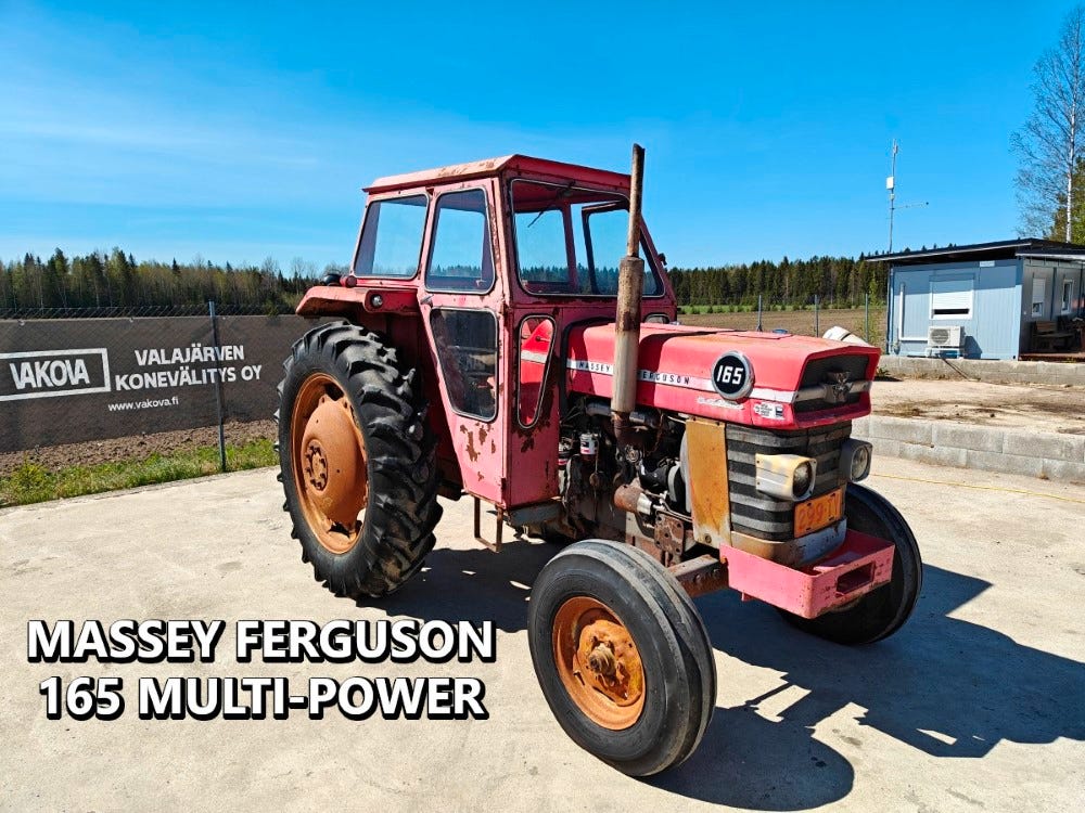 Massey Ferguson 165 Multi Power, katso video! | Tori