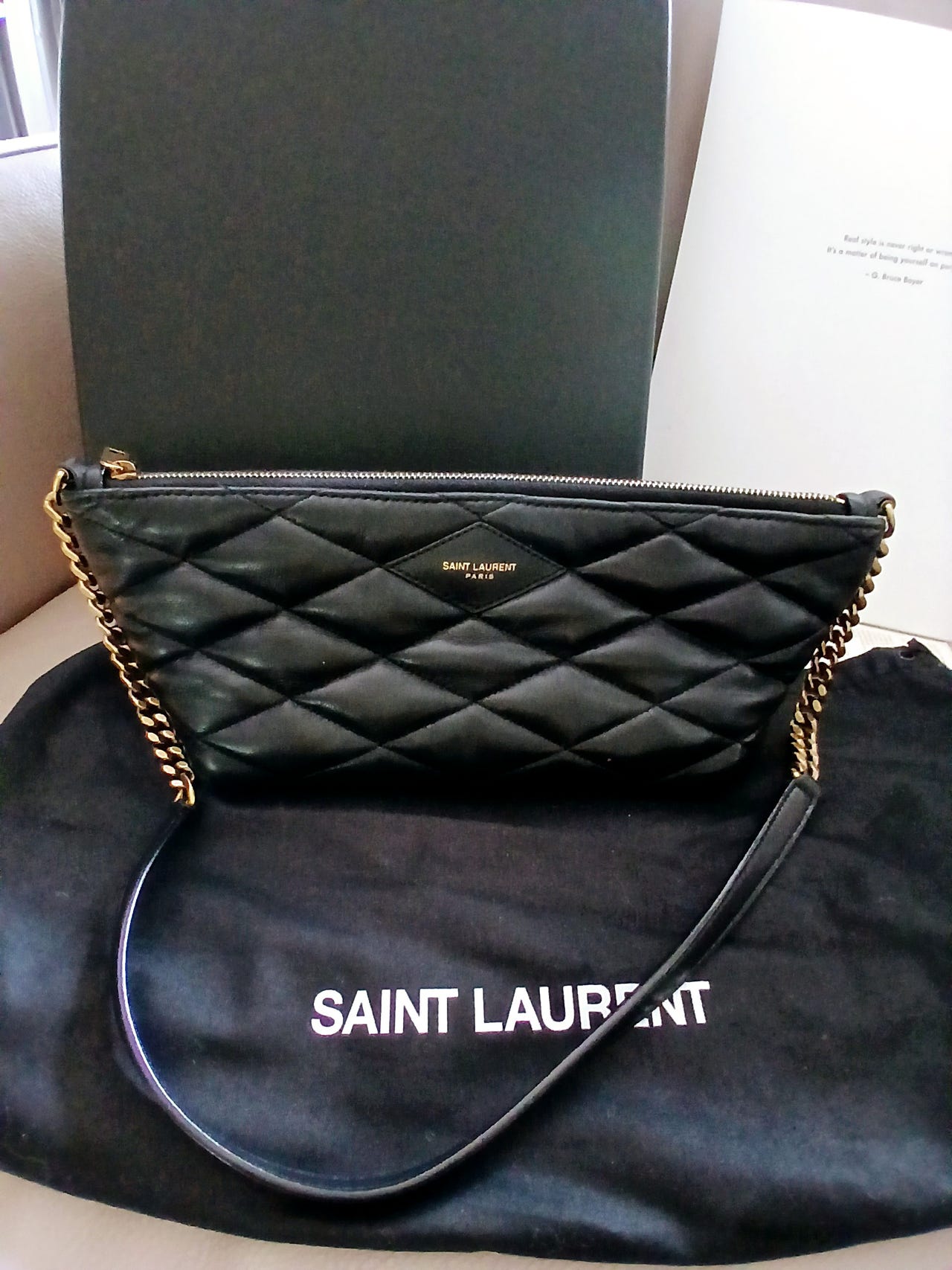 Saint Laurent Sade Mini Quilted käsilaukku - fullset | Tori