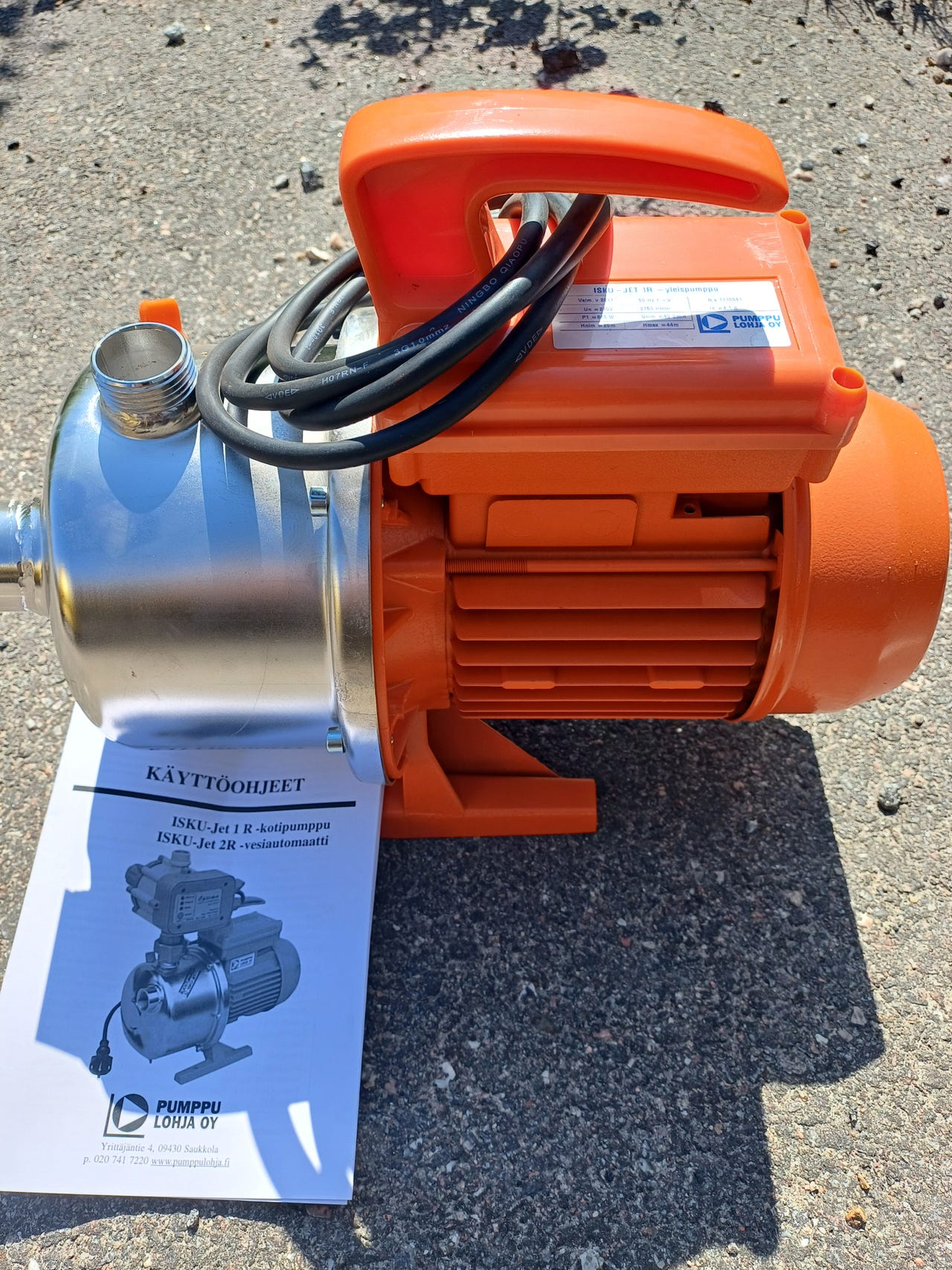 Isku jet pumppu | Tori